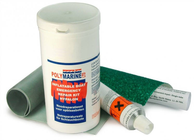 Polymarine Hypalon Repair Kit Grey