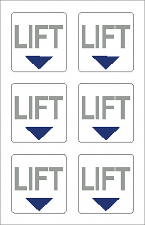 Nauticalia Sticker Lift Here